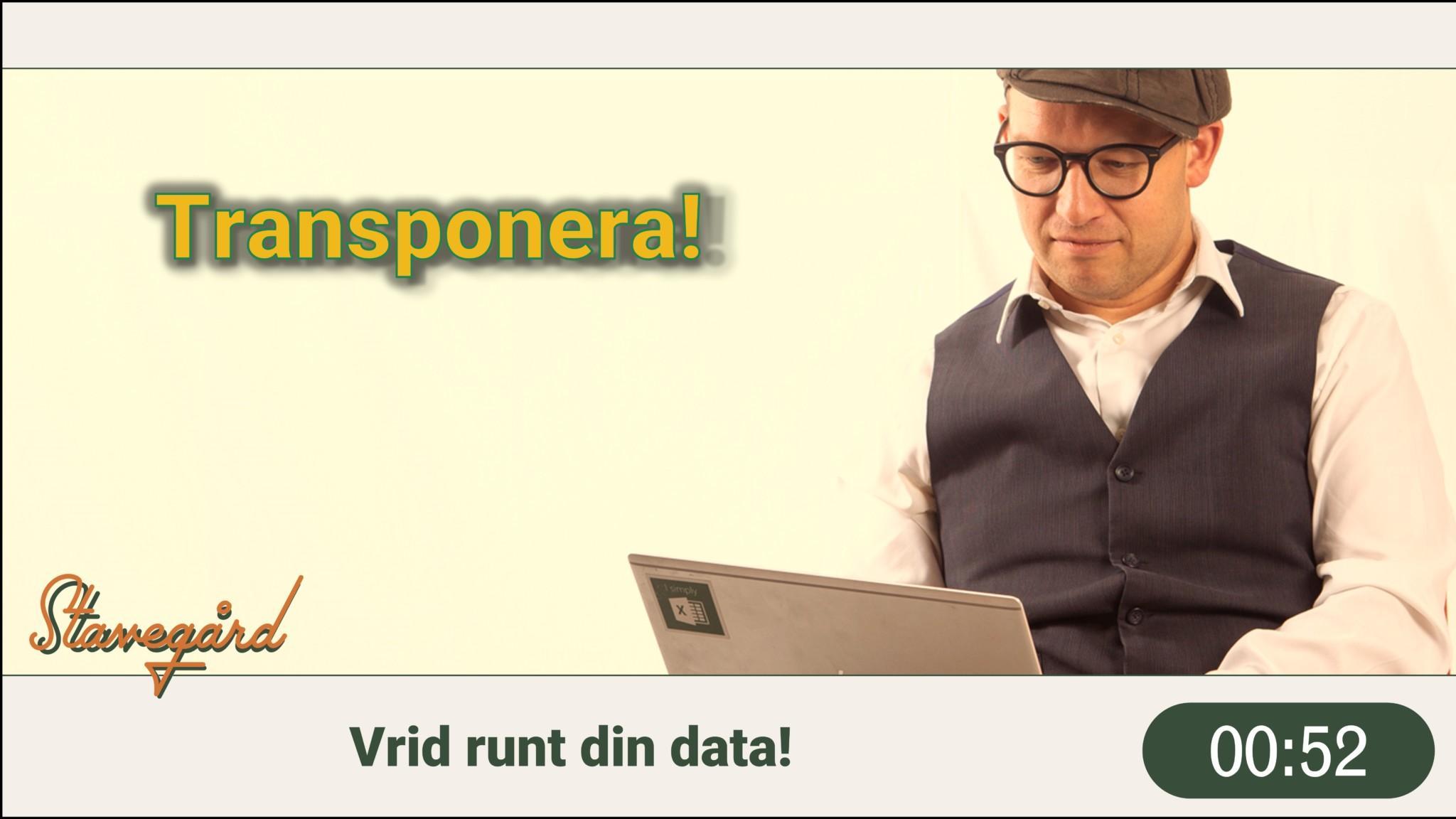 Semesterschema 2025 | Föreläsare och Excel-expert | David Stavegård